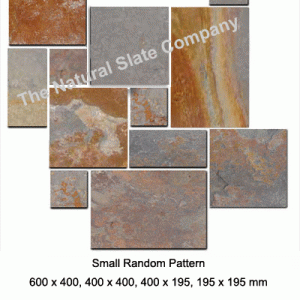 Rustic Multi Slate Paving - The Natural Slate CompanyThe Natural Slate ...