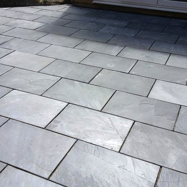 Andean Grey Slate Paving - The Natural Slate CompanyThe Natural Slate ...
